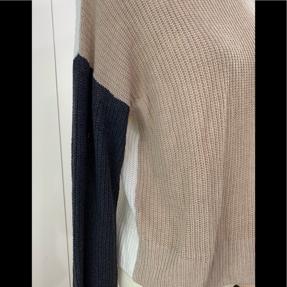 Splendid | Sweaters | Splendid S Crew Neck Sweater Color Block Black ...